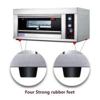 China Even Heating Single Layer Dual Pan Electric Oven for sale
