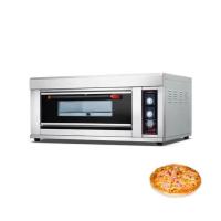 China Even Heating Single Layer Dual Pan Electric Oven for sale