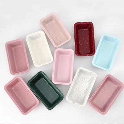 Cina Goodies di cucina rosa profondo con macchia rossa 6 - pollici di acciaio al carbonio pane torta muffa forno da forno in vendita