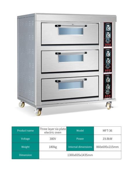 Electric Electric Baking Oven with Precise Temperature Control and Timer