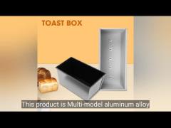 Master Chef Cookware Carbon Steel Bread Toast Heat Resistant Toast Mold Baking Mould