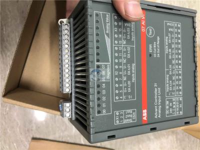 Cina Modulo analogico dell'ingresso/uscita di ABB 07AI91 GJR5251600R0202 AC31 nuovo 0,48 chilogrammi in azione in vendita