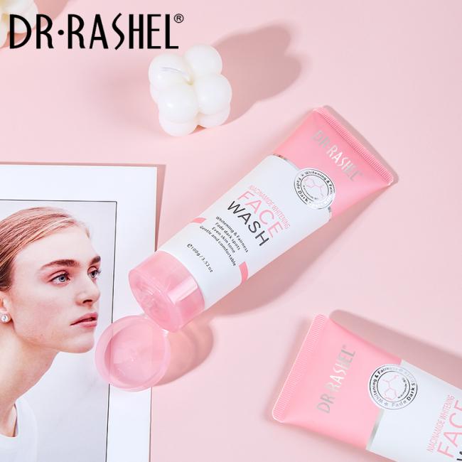 DR RASHEL Face Wash Moisturizing Dark Spots Removal Niacinamide Whitening Face Wash 100ml