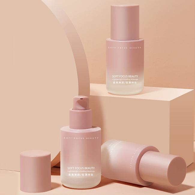 Long-lasting Matte Liquid Foundation Matte Waterproof Foundation Make-up Not Easy to Take Off Make-up Foundation Clear