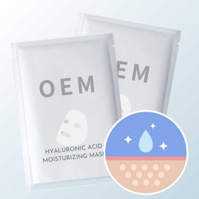 Customized OEM Hyaluronic Acid Face Mask Oil Control and Skin Refining Pore Perfection Deep Hydration Factory Price