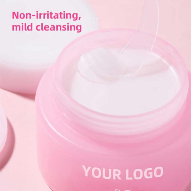 Private Label Vegan Makeup Removing Cream Skin Care Deepper Clean Make up Remover Purifying Removing Balm
