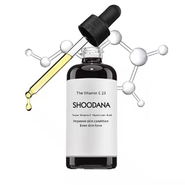 Brightening face serum bottle design
