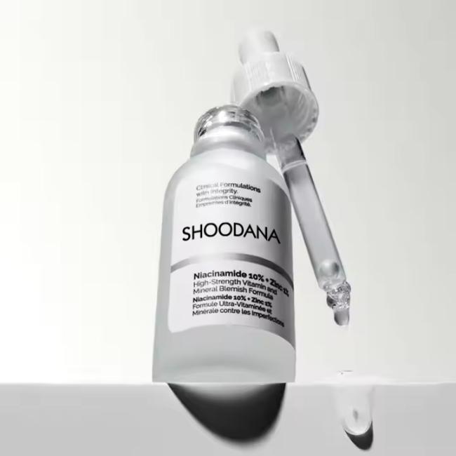 Vitamin C Serum bottle with dropper
