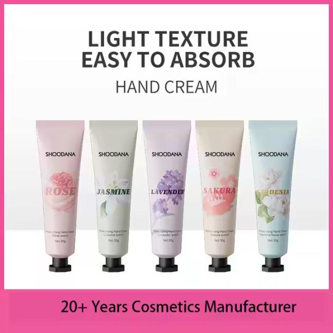 Moisturizing hand lotion application