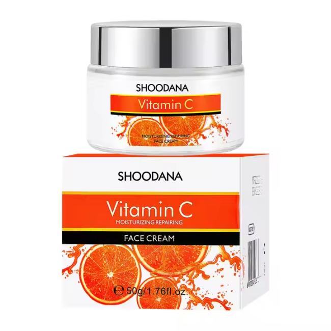 Customized moisturizing whitening cream product display