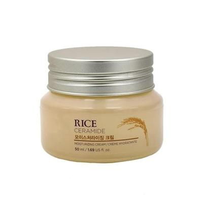 China Rice Ceramide Face Tightening Cream Skin Barrier Repair Beauty Face Cream for sale