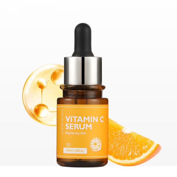 Quality Vitamin C Liquid Face Serum Skin Lightening Serum Face Care Hyaluronic Acid Serum for sale