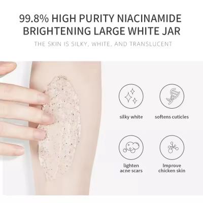 China Natural Organic Oat Niacinamide Body Scrub Exfoliating Anti Aging Cellulite Dead Scrub for sale