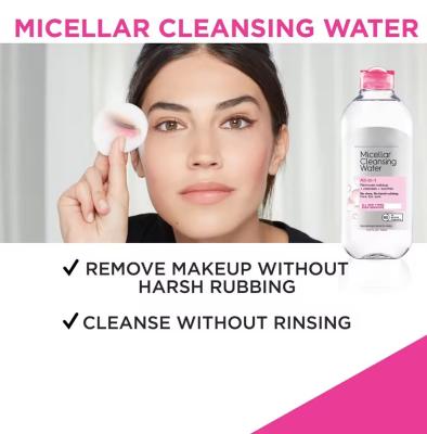 Cina Acqua naturale per la pulizia del trucco Acqua micellare tutto in uno per la pelle grassa in vendita