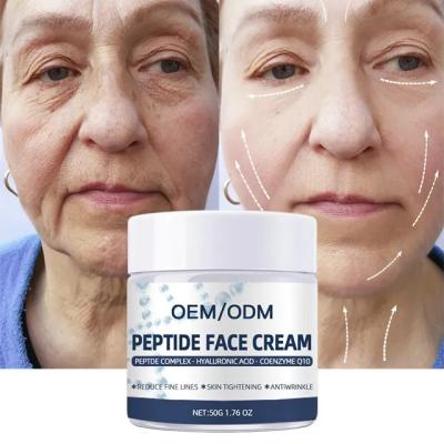 China Hexapéptido Crema antiarrugas de belleza Colágeno péptido blanqueador Crema de manchas de piel Blanqueador de piel Hexapéptido Crema facial en venta