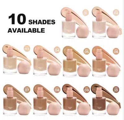 Cina Marchio privato completo copertura trucco idratante illuminante concealer impermeabile fondo liquido duraturo per donne in vendita