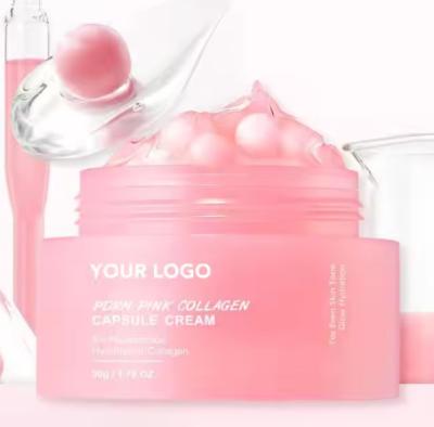 China Diep hydraterende en voedzame gezichtscrème van hoge kwaliteit Gezichtsverhelderende gezichtscrème Private Label Collagen Gezichtscrème Te koop