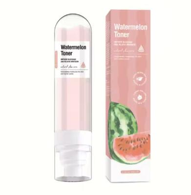 China Private Label Bio Gesichtstoner Feuchtigkeitsspender Anti-Aging Hydratisierendes Rosenwasser Wassermelone Gesichtstoner zu verkaufen