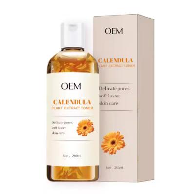Cina Acqua organica pura 100% idratante per il viso nebbia illuminante idratante petali di calendula tonico per il viso in vendita