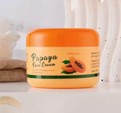 China OEM ODM Anti Aging Private Label Moisturizer Lotion Beauty Skin Care Whitening Face Cream Papaya Moisturising Cream for sale