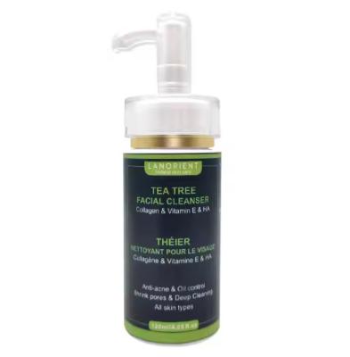 China OEM Private Label Oil Free Facial Cleanser Anti Acne Organic Amino Acid Face Wash for All Skin for sale