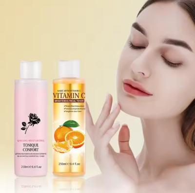 China Grátis 250 ml Cuidados da pele do rosto Qingying Vitamina C Hidratante Brilhante Toner Facial à venda