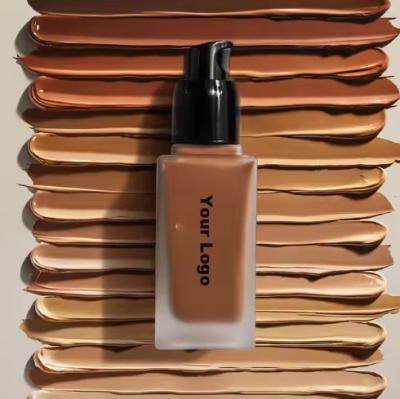 China High Quality for Black Women Dark Skin Custom Cream Foundation Private Label Vegan Make up Foundation for sale
