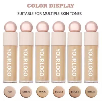 China Makeup Custom logo Vegan Liquid Foundation Wholesale Full Coverage Matte Waterproof Foundation for sale