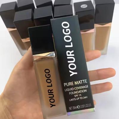 China Free Sample Vegan Full Coverage Foundation Private Label Makeup Matte Foundation for Makeup for sale