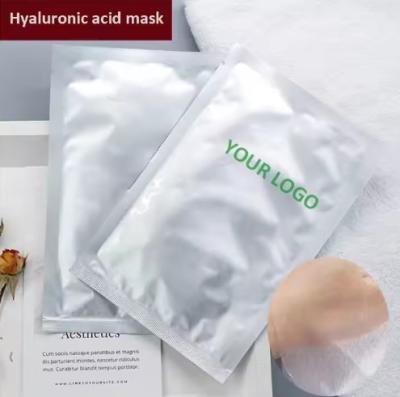 Cina Etichetta all'ingrosso Post Microneedling Recovery Mask Collagene Peptidi Ricupero della pelle sensibile Maschera per il viso lenitiva in vendita