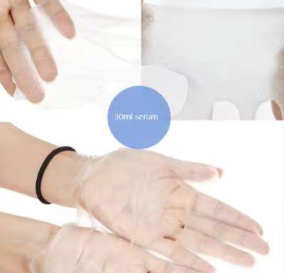 Cina Etichetta all'ingrosso Post Microneedling Recovery Mask Collagene Peptidi Ricupero della pelle sensibile Maschera per il viso lenitiva in vendita