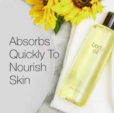 Cina Natural Organic Sesame Body Moisturizer Lightweight Nutritive Pure Brightening Face Body Oils per la pelle secca in vendita