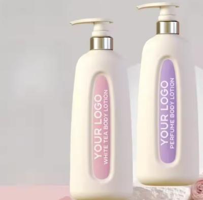 Cina OEM / ODM Nuova Migliore Lozione per il Corpo Marchio Personalizzato all'Ingrosso 500ML Aroma Tè Bianco Lozione Idratante Illuminante Naturale in vendita