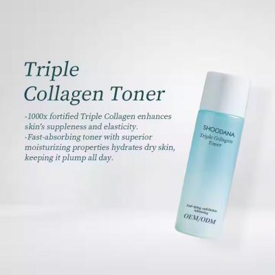 Cina ODM / OEM Triple Collagen Toner Nuovo arrivo Hot Selling Prodotto per la cura della pelle coreano Prodotti al dettaglio Hot Products in vendita