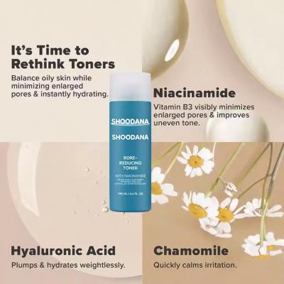Cina Tonico Viso Illuminante Idratante Rinfrescante Camomilla & Niacinamide ODM / OEM, Tonico Riparatore per la Pelle con Formula Lenitiva in vendita