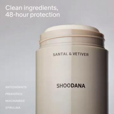 Cina ODM / OEM Private Label Gel di deodorante naturale per la pelle sensibile Vegan senza alluminio e senza bicarbonato di sodio per donne e uomini in vendita
