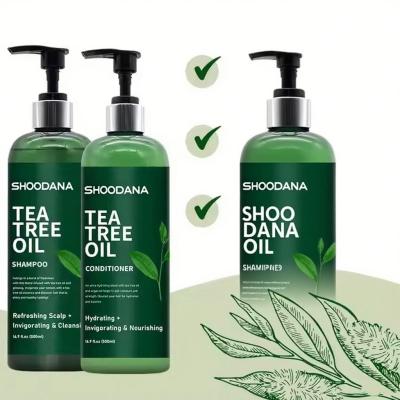Cina Shampoo organico con marchio privato OEM / ODM con Tea Tree e Aloe Cura dei capelli professionale per saloni Cura dei capelli all'ingrosso Shampoo Balsamo Hotel in vendita