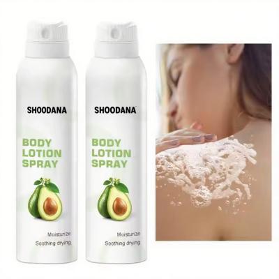 China 120ml Body Milk Nourishing Spray Glycerin Niacinamide Retinol Brightening Firming Lightening Body Lotion Moisturize Spray for sale