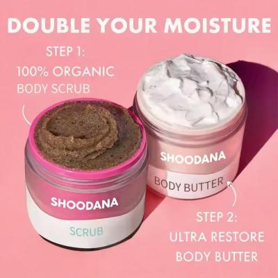 China Bath Body Scrub Lotion Bath Salt Gift Set Moisturizer Body Cream Lotion for Women Wholesale Vegan Brown Sugar Body Scrub for sale