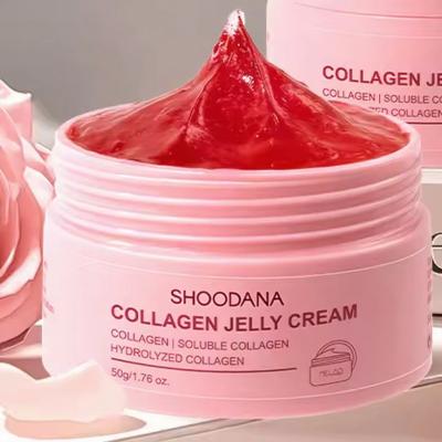 China Collagen Jelly Super Lightening Korean Gel Face Cream Pink Face Gel Cream for sale