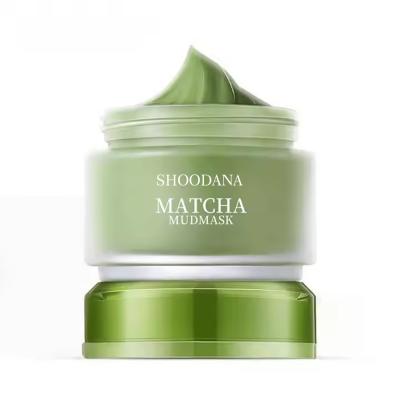 China Matcha Mud Skin Care Cream Can Whiten Brighten Complexion Face Neck Clean Detoxify Skin Resist Oxidation Moisturize Nourish for sale