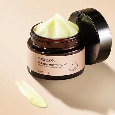 China ODM / OEM Private Label 50g Retinol Face Cream Anti-Aging Dark Spots Natural Organic Moisturizing Retinol Anti Wrinkle Cream for sale