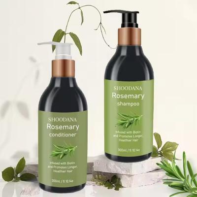 China Natural Organic Hair Growth Care Set Anti-Hair Loss Rosemary Shampoo and Conditioner for sale