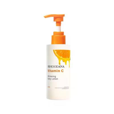 China Private Label Factory Price Vitamin C HYALURONIC ACID Lotion Whitening Brighten Moisturizer Body Lotion for sale