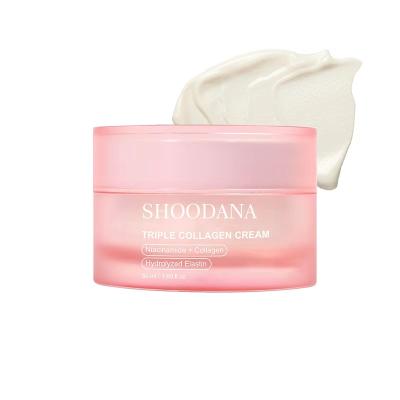 中国 OEM ODM オーガニックビーガン トリプルコラーゲン ファームリペアクリーム フェイシャルモイスチャライザー 乾燥肌用 ディープハイドレーティング シアバター レチノール 販売のため