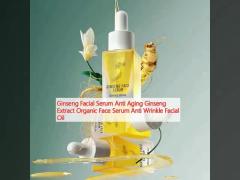 Ginseng Gezichtsserum Anti Aging Ginseng Extract Biologisch Gezichtsserum Anti Wrinkle Gezichtsolie