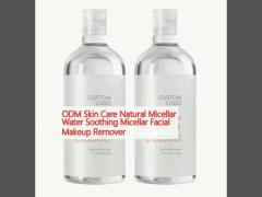 ODM Huidverzorging Natuurlijk Micellair Water Kalmerend Micellair Gezichtsmake-up Remover