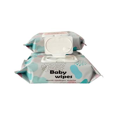 Cina Unscented Flip Top Biodegradable Wet Wipes Flushable non tossico per il bambino in vendita