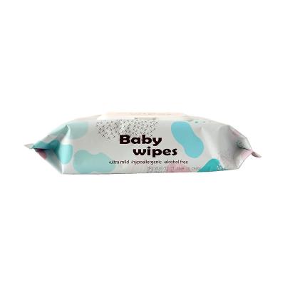 Cina Unscented Flip Top Biodegradable Wet Wipes Flushable non tossico per il bambino in vendita