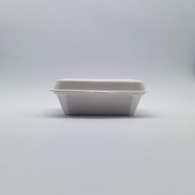 Cina 600ml pranzano contenitori asportabili eliminabili delle stoviglie biodegradabili della bagassa in vendita